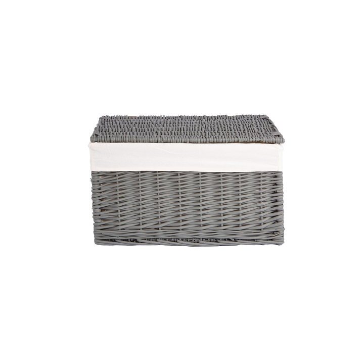 Wicker Baskets Wooden Crates Bamboo Hampers Gift Packing Home Storage ...