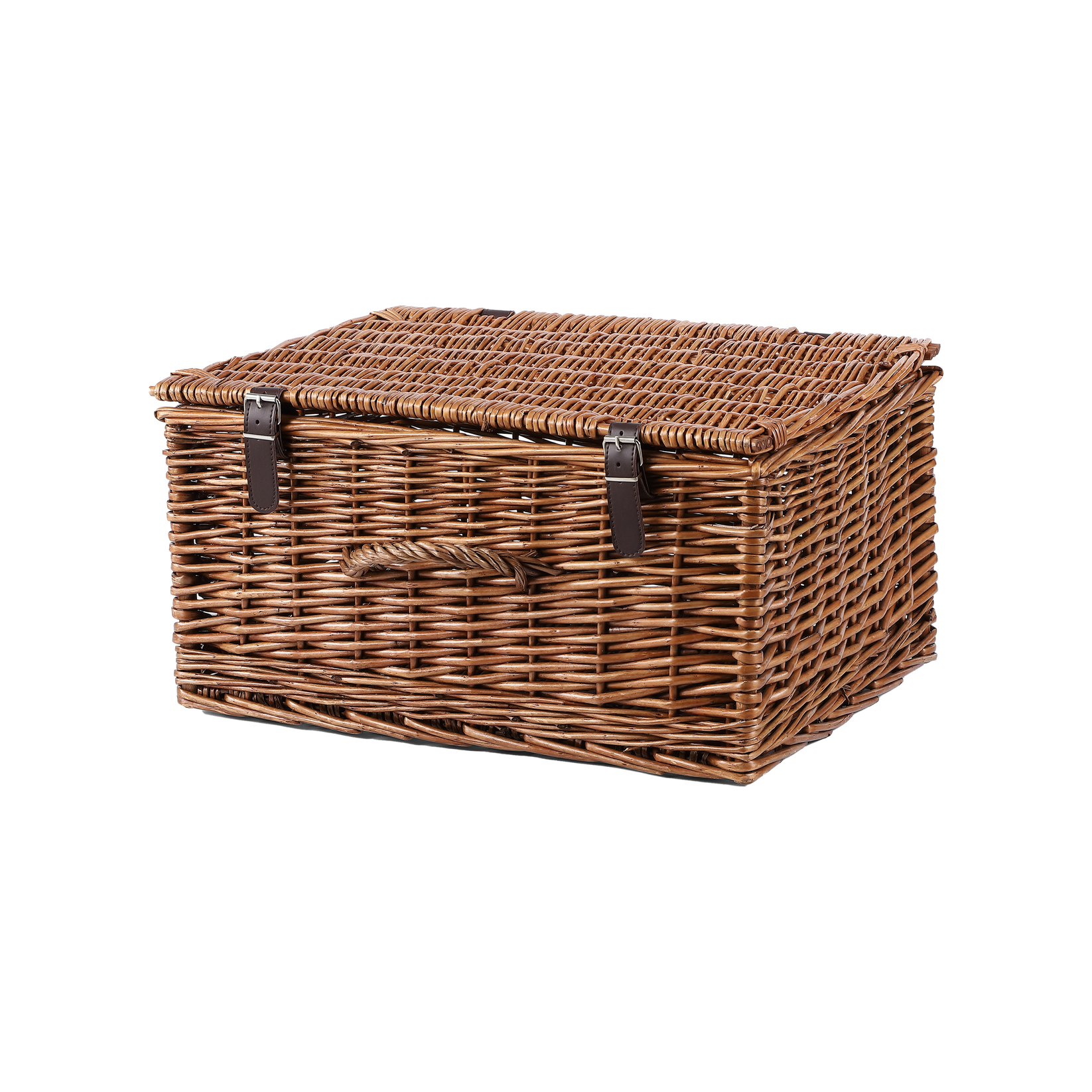 Double Steamed Wicker Storage Hamper Basket - 3 Sizes – Wickerfield