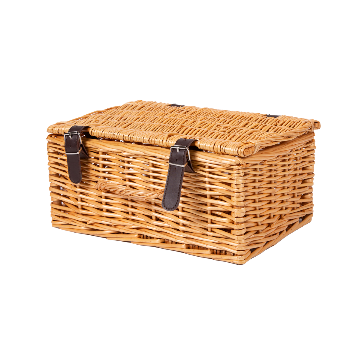 Light Steamed Wicker Storage Hamper Basket – Wickerfield