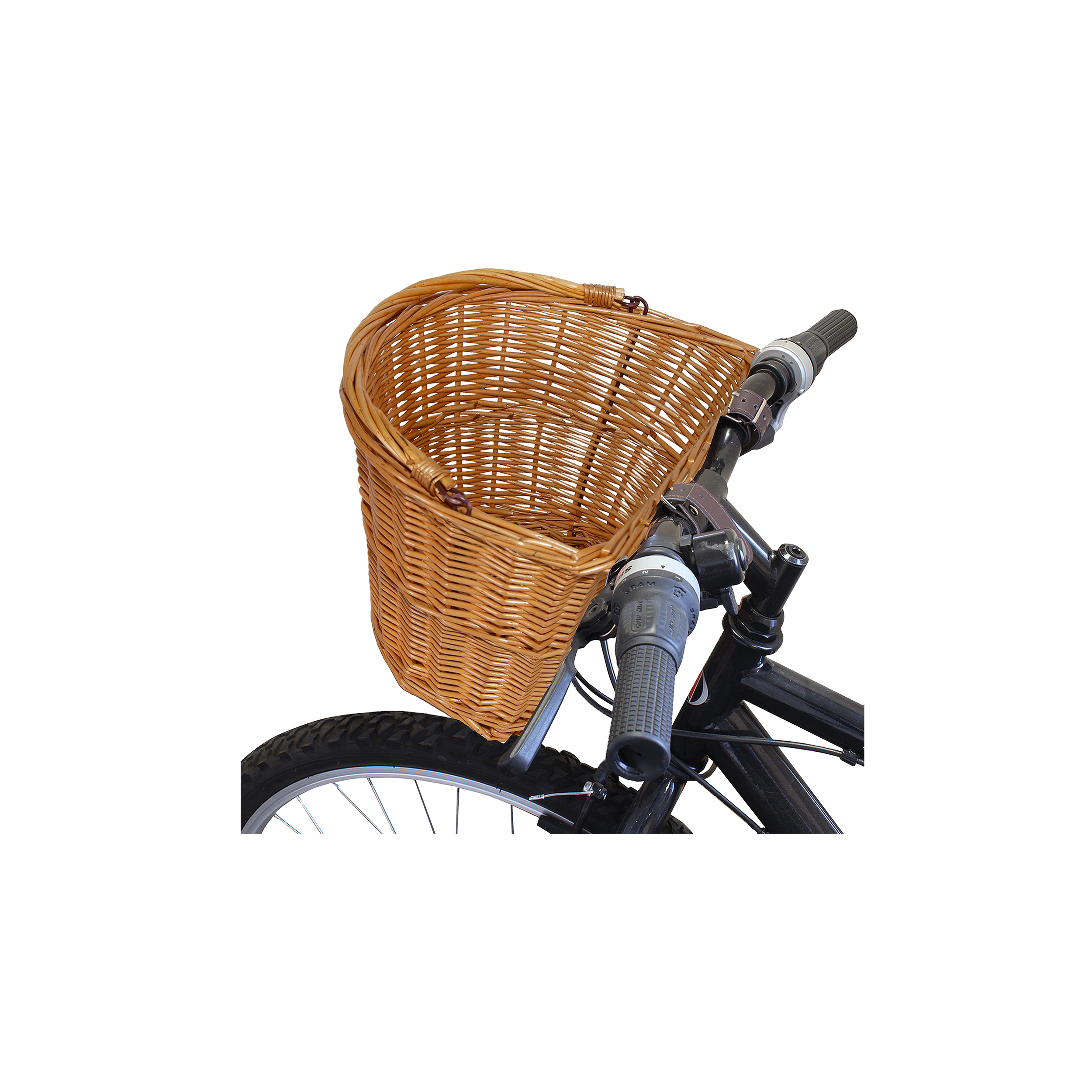 Steamed Wicker Bike Basket - Double Steamed / Light Steamed – Wickerfield