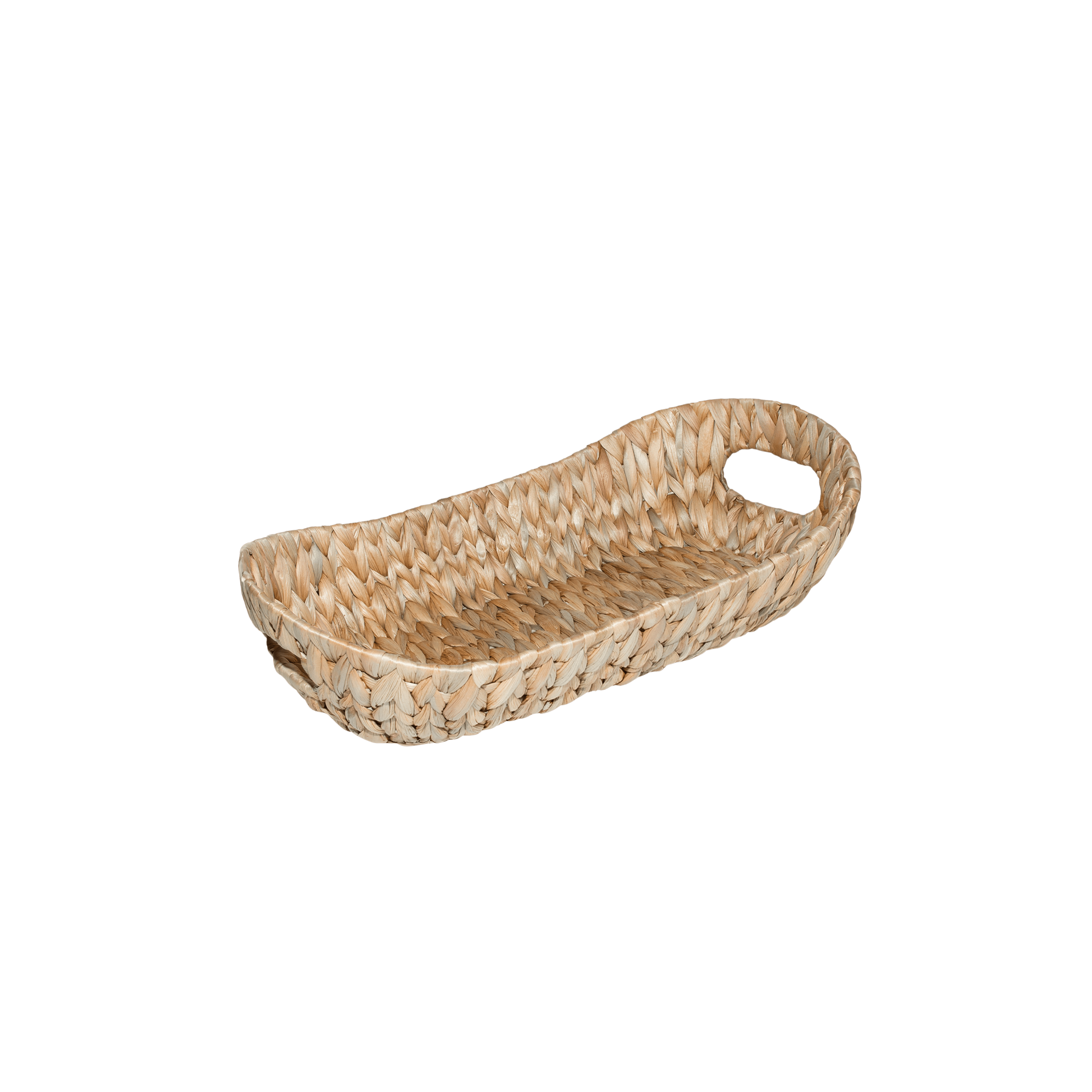 Water Hyacinth Narrow Oval Basket Tray - 3 Sizes – Wickerfield