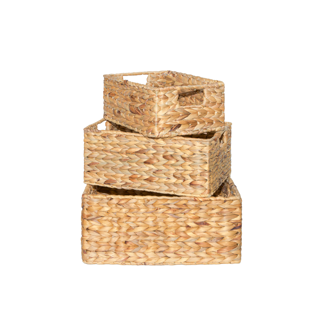 Water Hyacinth Rectangular Storage Basket – Wickerfield