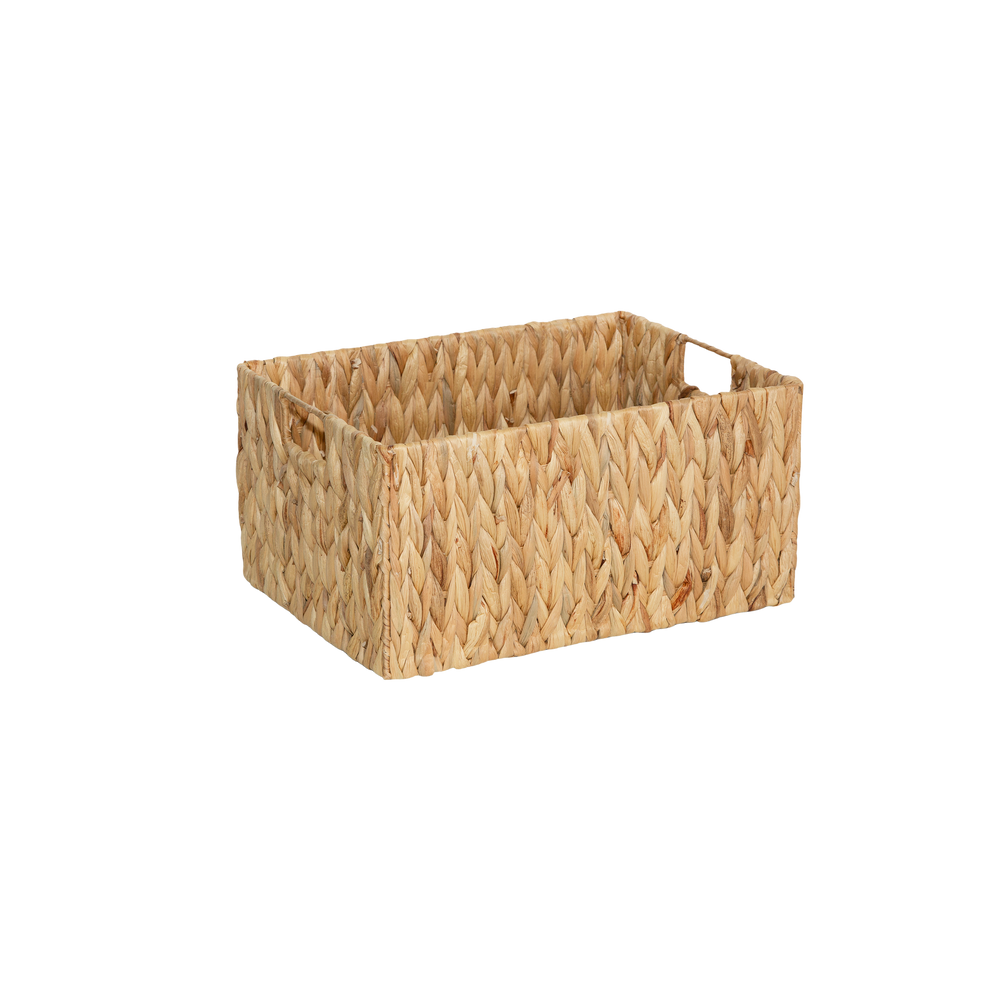 Water Hyacinth Rectangular Storage Basket - 3 Sizes – Wickerfield